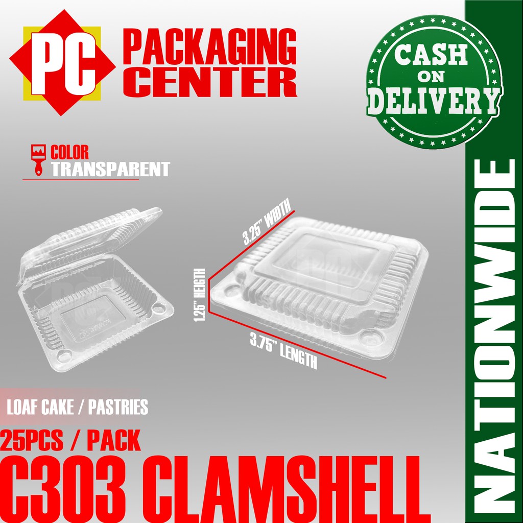 C303 Clamshell by 25pcs per pack COD Nationwide! | Shopee Philippines