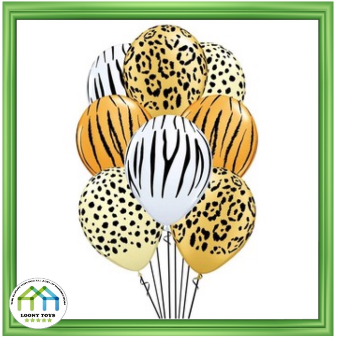 COD BIRTHDAY/PARTY/DECORATION/GAMES/DESIGN NEEDS ZEBRA PRINT BALLOONS ...