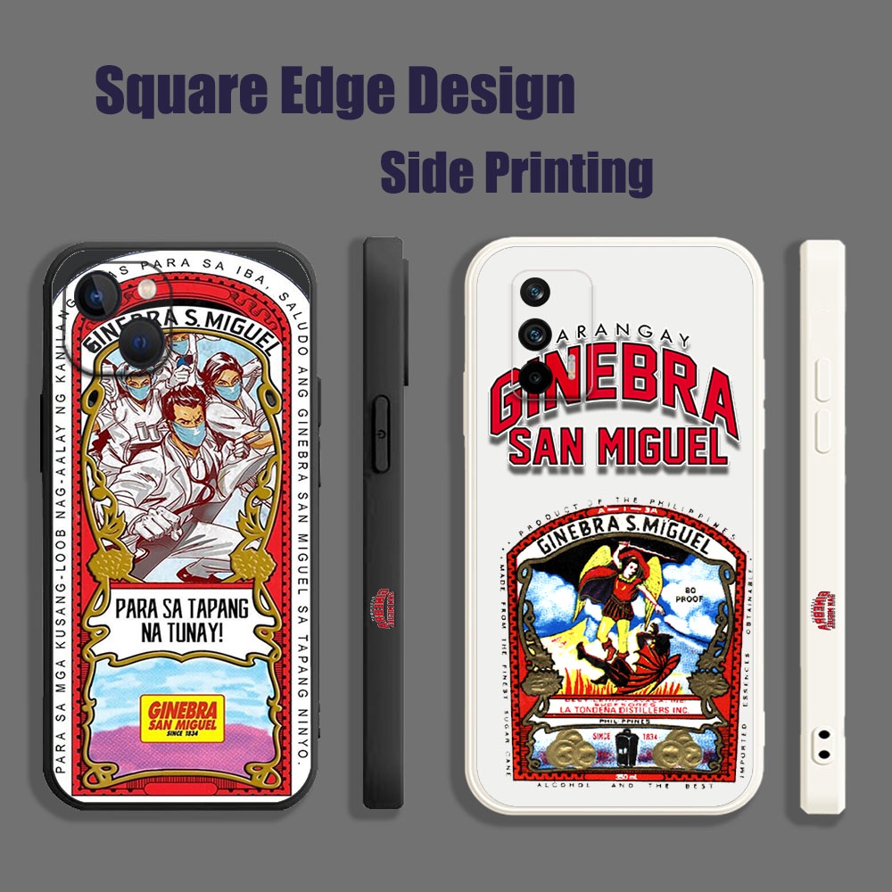 Ginebra San Miguel BAC25 For Realme C11 C12 C15 5 5i 5s C21Y Phone Case ...