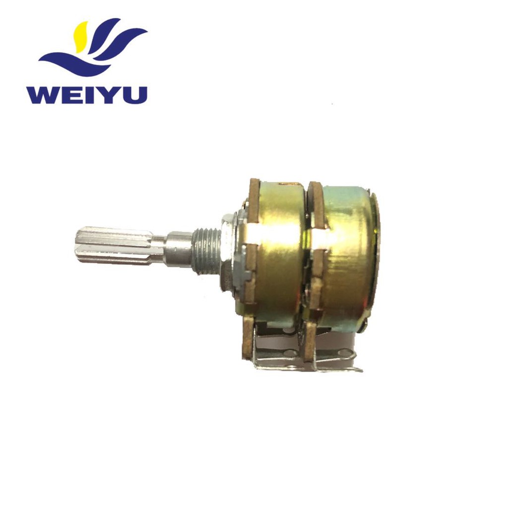 1PC/5PCS 100K ohm 6 pins Volume Control Dual Linear Taper Switch ...