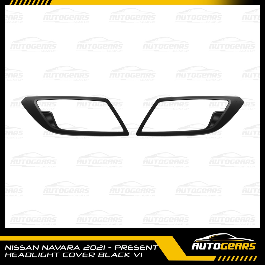 Nissan Navara VE VL Pro 4X (2021 - 2024) Headlight and Tail Light Cover ...