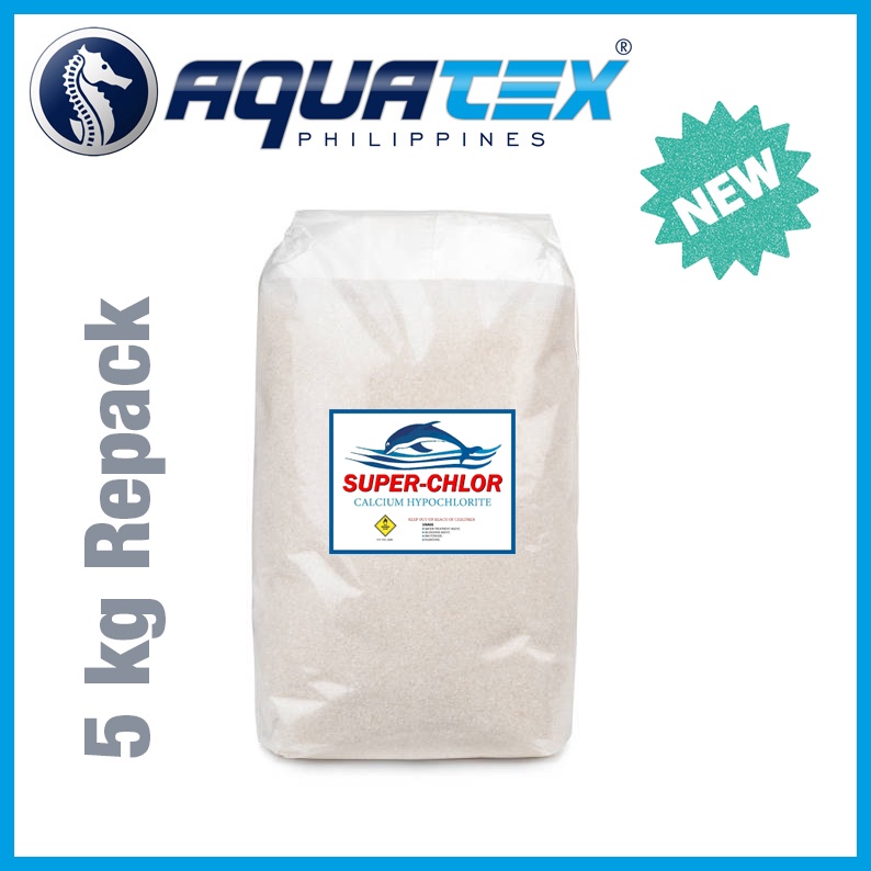Super Chlor Pool Chlorine Granules 5 kg Repack | Shopee Philippines