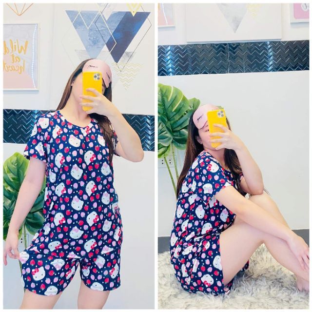 AWRA TSHIRT-SHORT TERNO BUNDLE OF 3PCS | Shopee Philippines