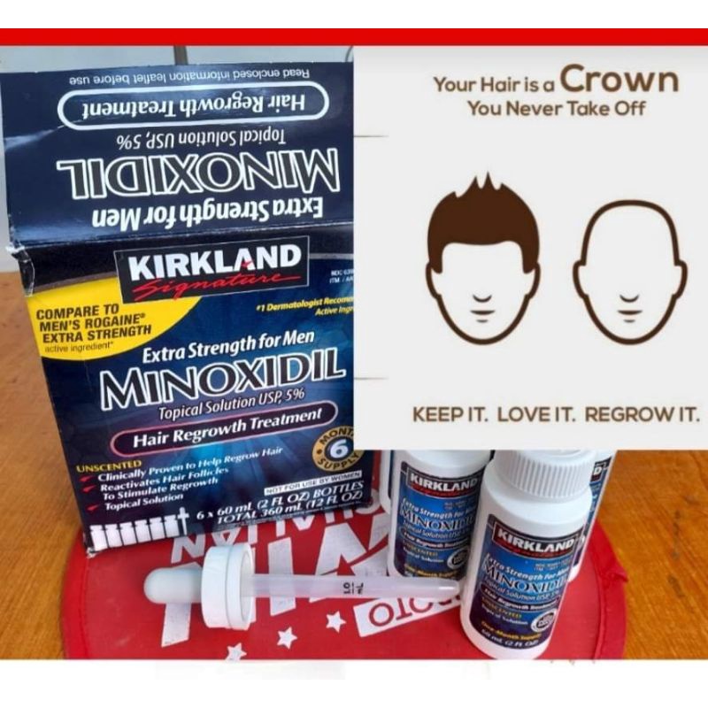 Buy 1 Take 1 Original Kirkland Minoxidil 5 Extra Strength Hair Loss