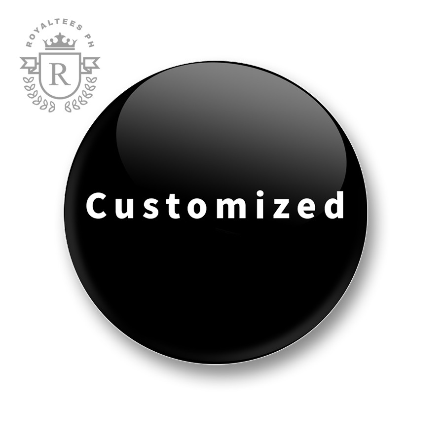 Customized Button Pins / Badge Glossy Matte Holo | Shopee Philippines