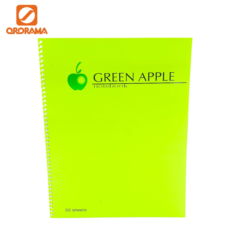 Green Apple High Quality Notebook 50 Leaves Notebook 8.5 Inches X 11 ...