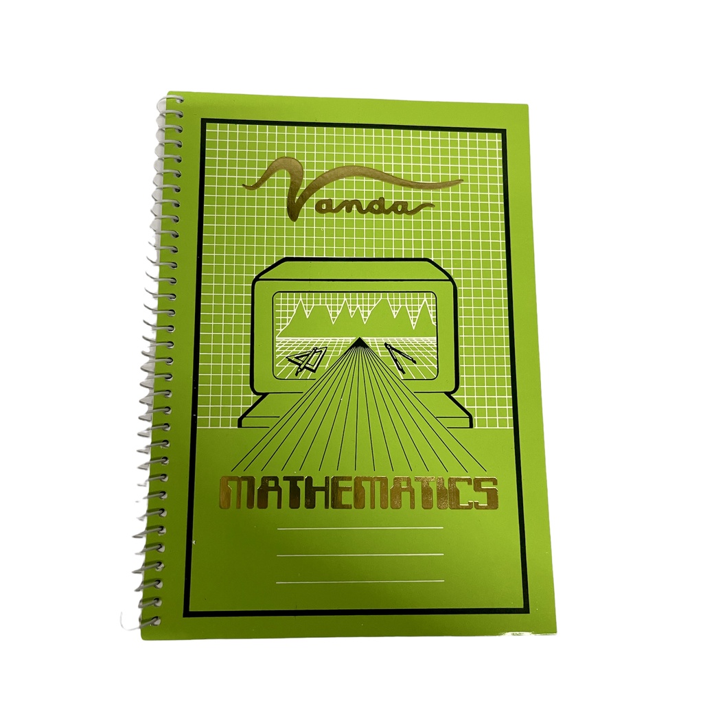 Vanda Math Notebook Sold per Ream (10 notebooks) | Spiral & Yarn (6" × ...