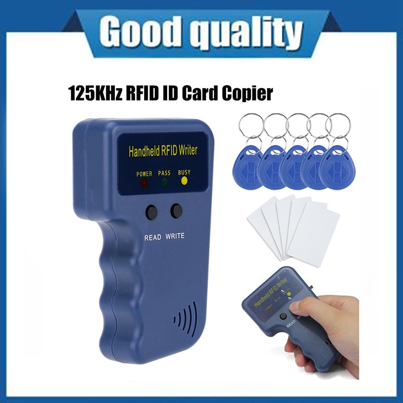 Handheld 125khz T5577 Cet5200 Em4305 En4305 Rfid Duplicator Copier Programmer Reader Writer Id ...