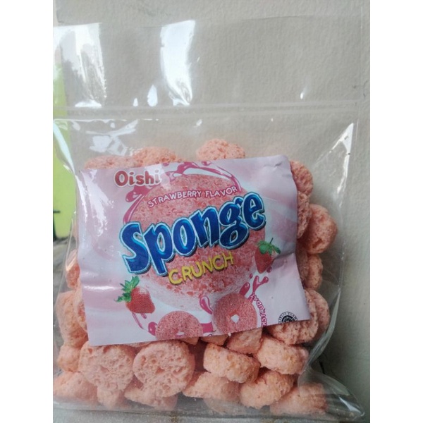 Oishi SPONGE CHOCOLATE STRAWBERI 180GR SNACK SNACKS VIRAL KILOAN ...