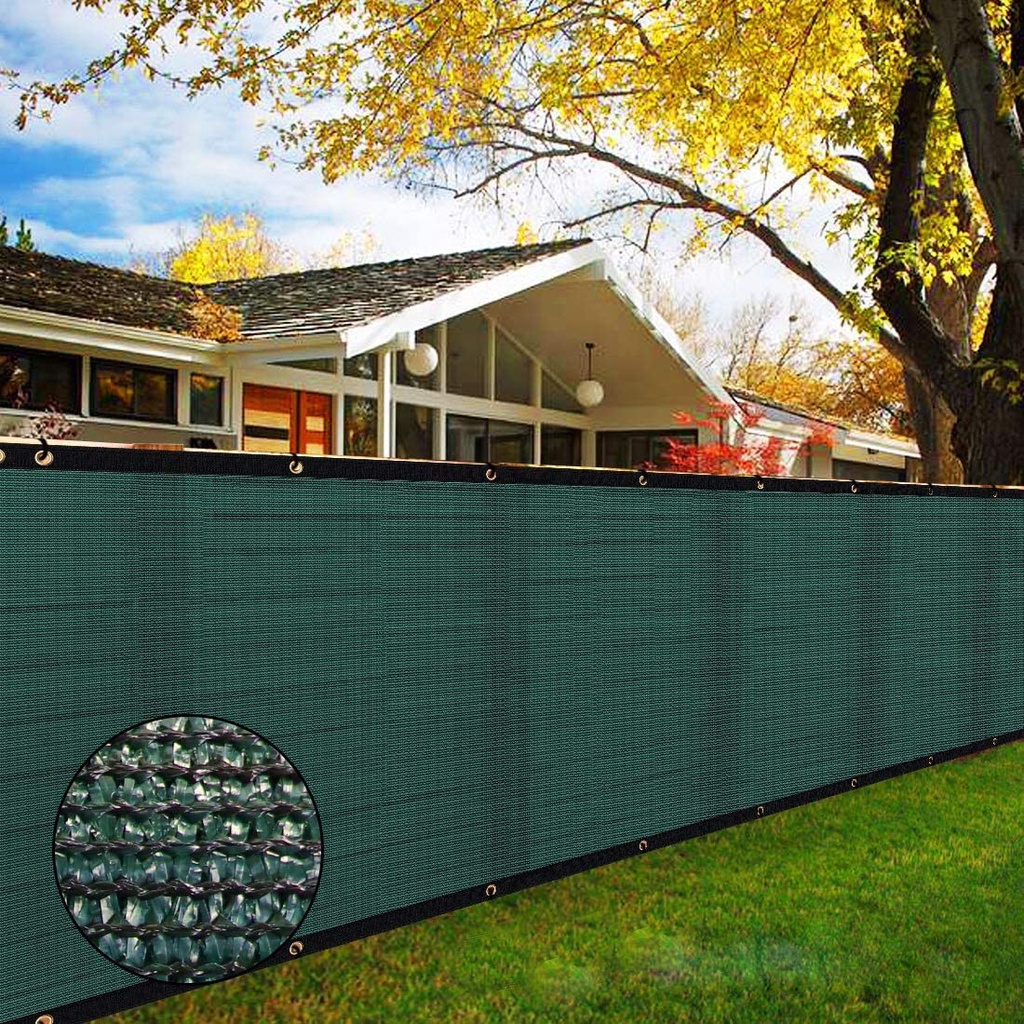 1.5m Hight Dark Green Sun Shade Net Privacy Screen Fence Sun Shade Mesh ...