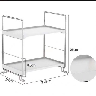 2 Layer Space Saver Storage Rack Desktop/Bathroom/Kitchen Rack ...