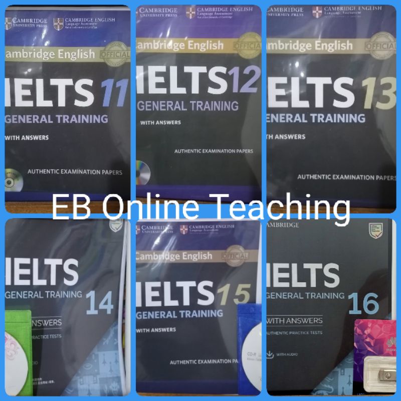 IELTS General Training 11-16 Bundle with Free USB and Answer Sheets ...