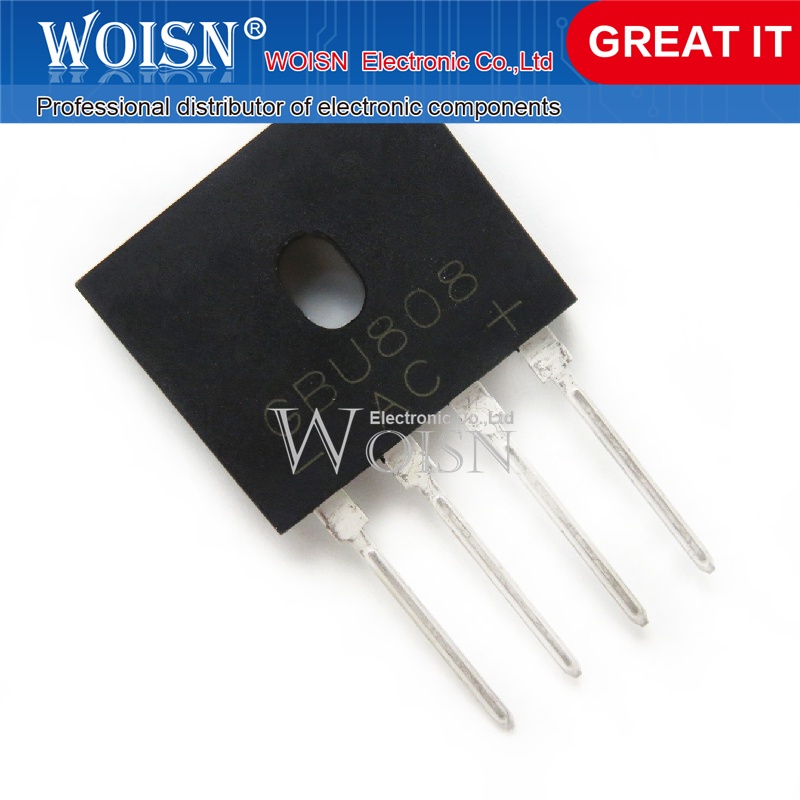 10 PCS GBU808 800V 8A GBU810 8A 1000V power Diode Bridge RectifierIn ...