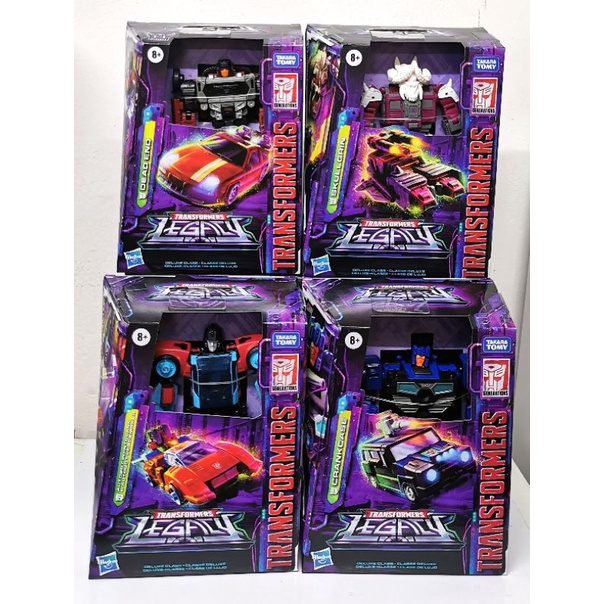 [TF toy] Hasbro Transformers Legacy Deluxe Set of 4 (4pcs) | Shopee ...