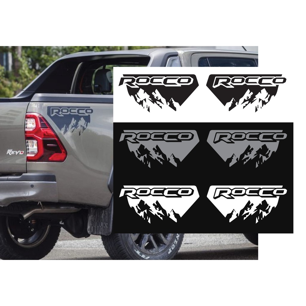 Toyota Hilux Revo Rocco 2020 Body Side Sticker | Shopee Philippines