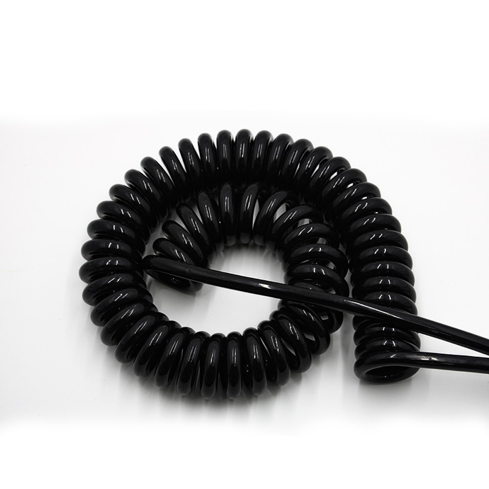 Cable wire 2.0mm spring spiral cable 2 cores 3 cores 4 cores 2.0 square ...