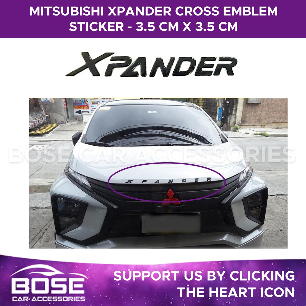 Car Hood Emblem Sticker for Xpander 2018 - 2023 / Xpander Cross 2020 ...
