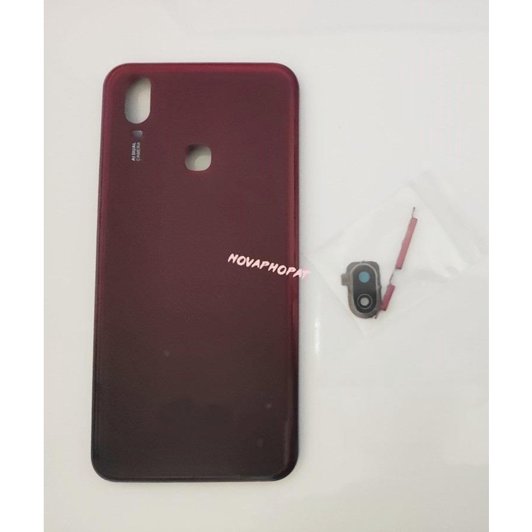 Novaphopat For VIVO Y11 2019 Middle Frame Bezel Back Cover Battery Door ...