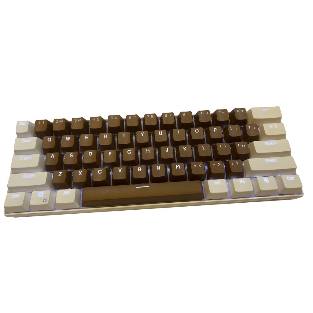 RK 61 Keycaps PBT Material OEM profile Backlit Two-Color Mechanical ...