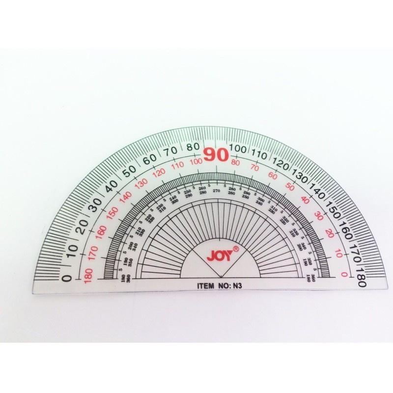 Joy protractor ruler N3 by 12pcs | Shopee Philippines