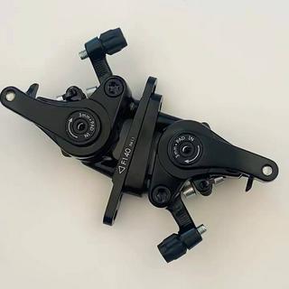 TEKTRO MD-C550 Road Bike Disc Brake 160/140mm Line Pull Brake Flat Mount Bilateral Braking ...