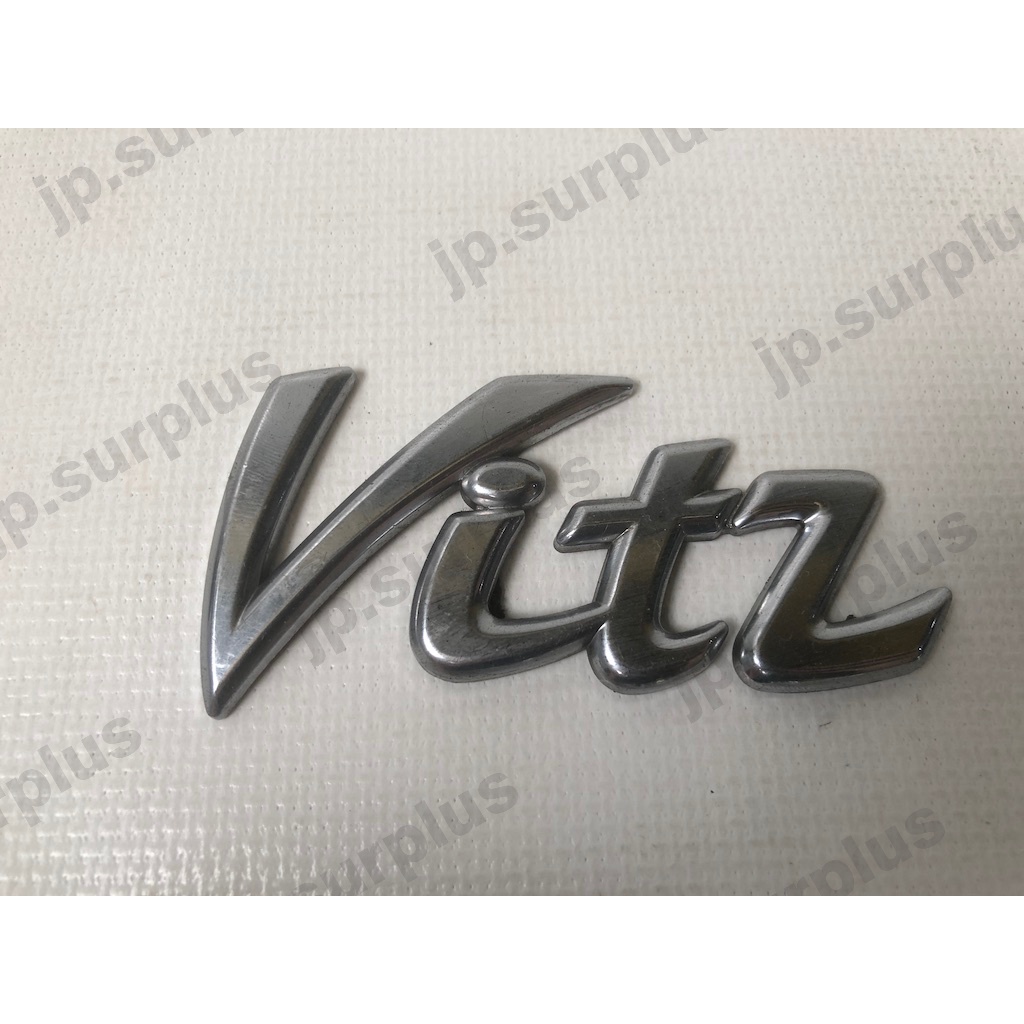 Japan Surplus Original Toyota VItz Emblem | Shopee Philippines