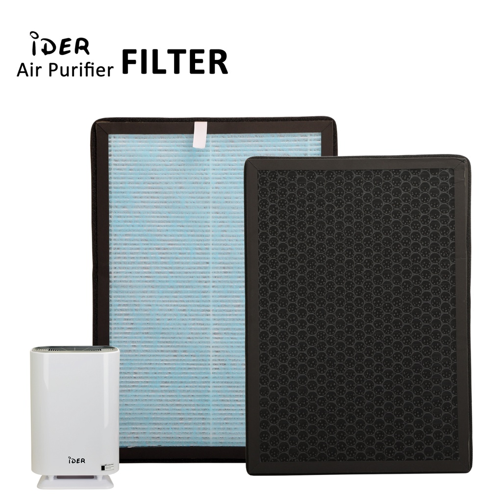 Air Purifier FILTER 3-Layer FILTER Replacement HEPA Composite ...