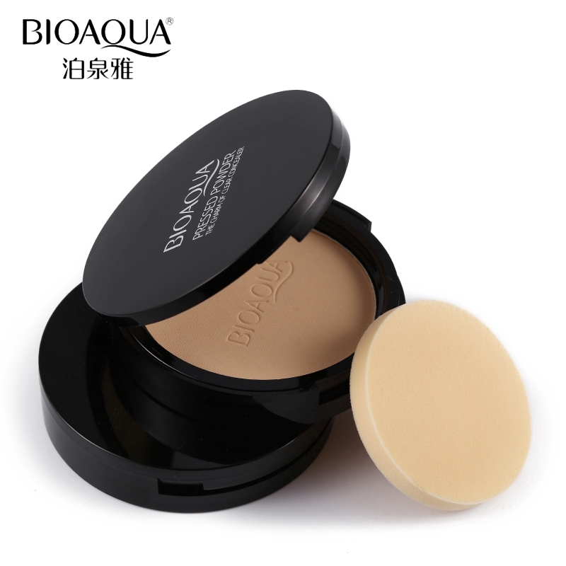 BIOAQUA Face Concealer Primer Mineral Base Moisture Compact Powder ...