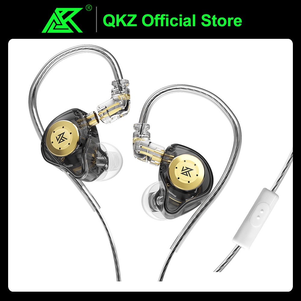 QKZ KZ EDX Pro Wired Headset Noise Cancelling with Microphone | Shopee ...