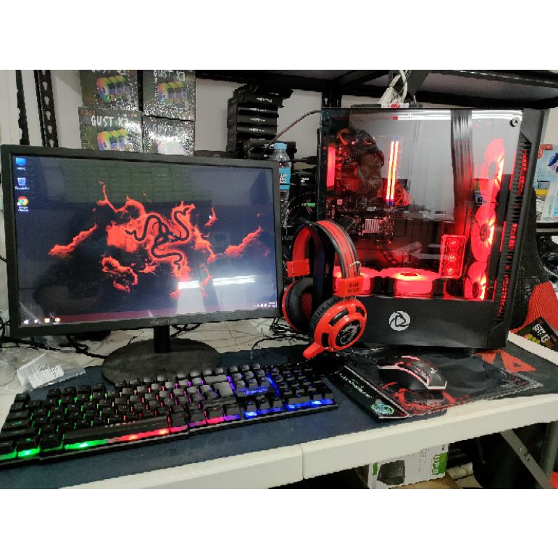 PC SET RYZEN 3 AND RYZEN 5 | 16GB RAM DDR4 3200MHZ RGB | 256GB SSD | 19 ...