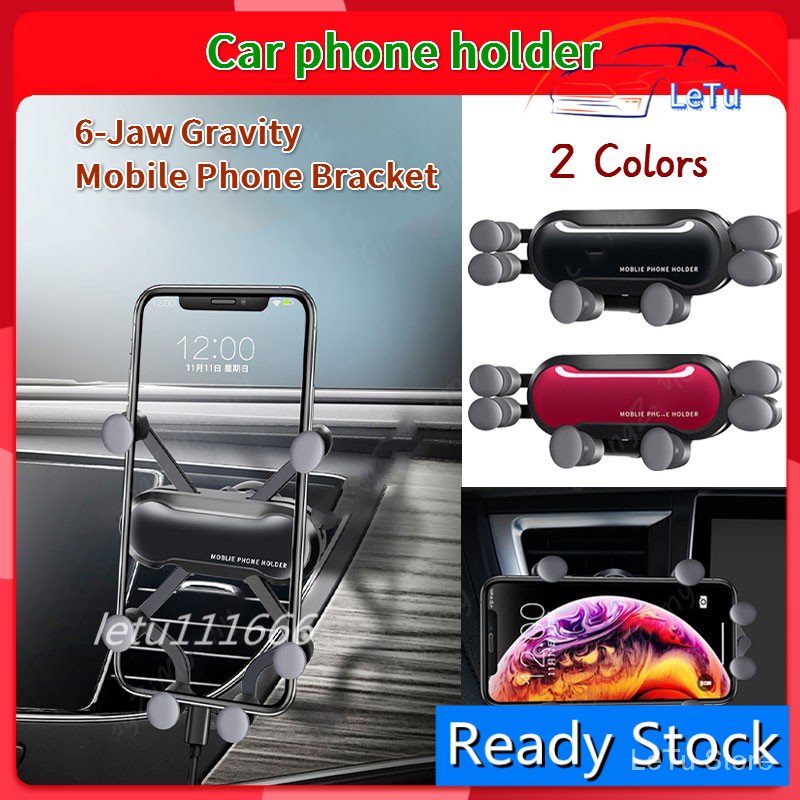 [Ready Stock] Car Gravity Mobile Phone Stand Car Creative Outlet Mobile ...