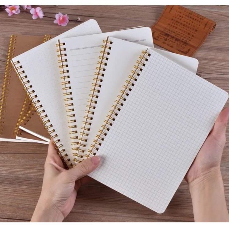 A5/B5 Kraft Spiral Notebook (with slight folds) | Shopee Philippines