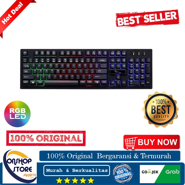 Leopard G20 Gaming Keyboard LED - Black | Shopee Philippines