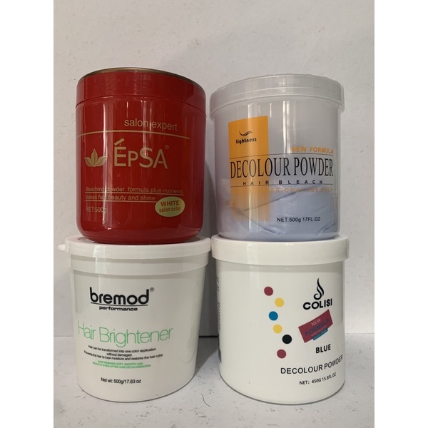 Hair color Bleaching Powder 500g | Shopee Philippines