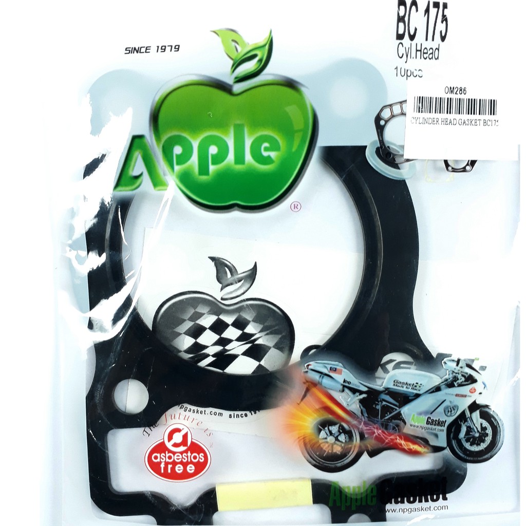 Apple Cylinder Head Gasket for Barako (pack of 10s) | Shopee Philippines