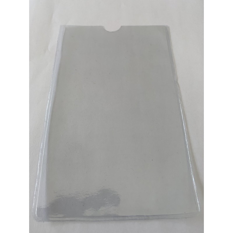 4 x 6.5 inches Clear Plastic Jacket, Card or Paper Case Case set of 22 ...