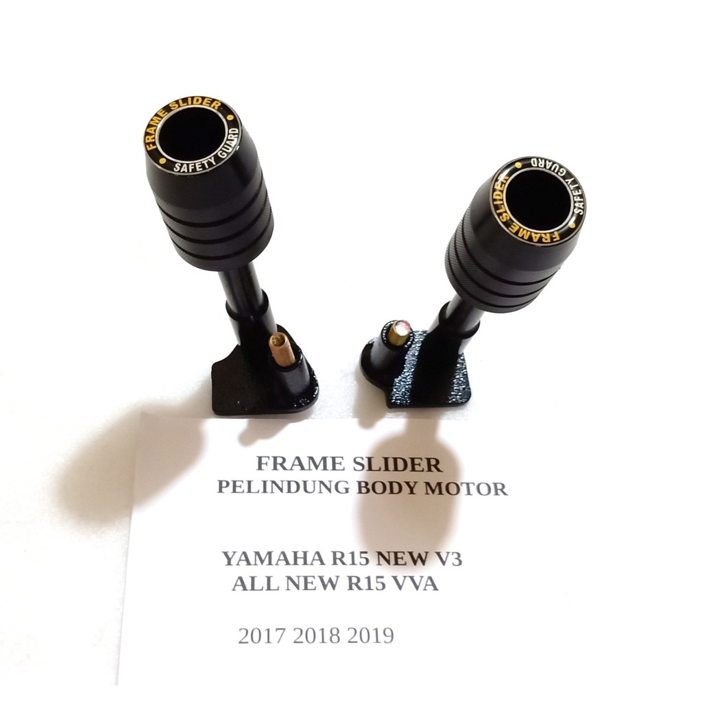 Yamaha R15 SLIDER FRAME NEW VVA BODY PROTECTOR R15 NEW V3 | Shopee ...