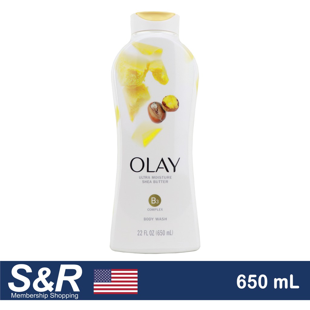 Olay Ultra Moisture Shea Butter Body Wash 650mL | Shopee Philippines