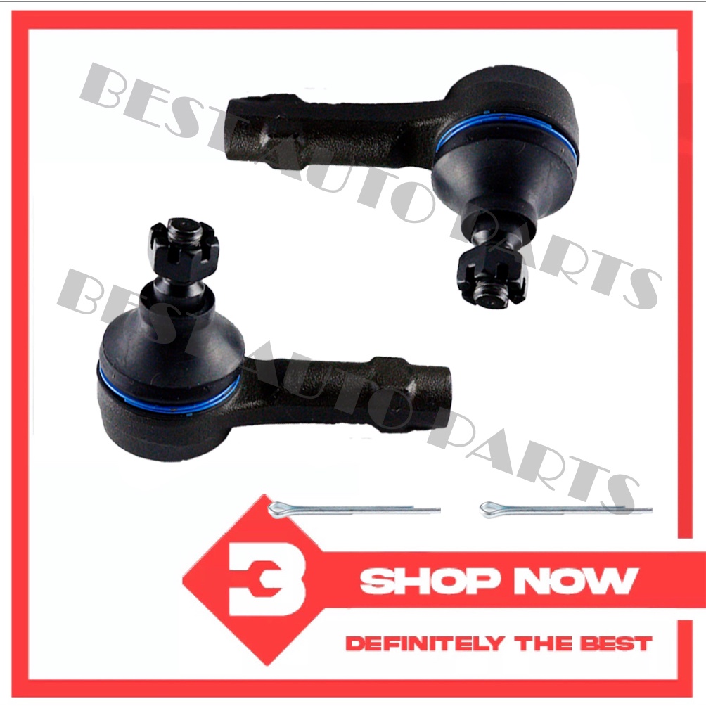 KYB (2pcs) Outer Left and Right Tie Rod End for Mitsubishi Lancer (All) 1989-2002 - KTR-1087 ...