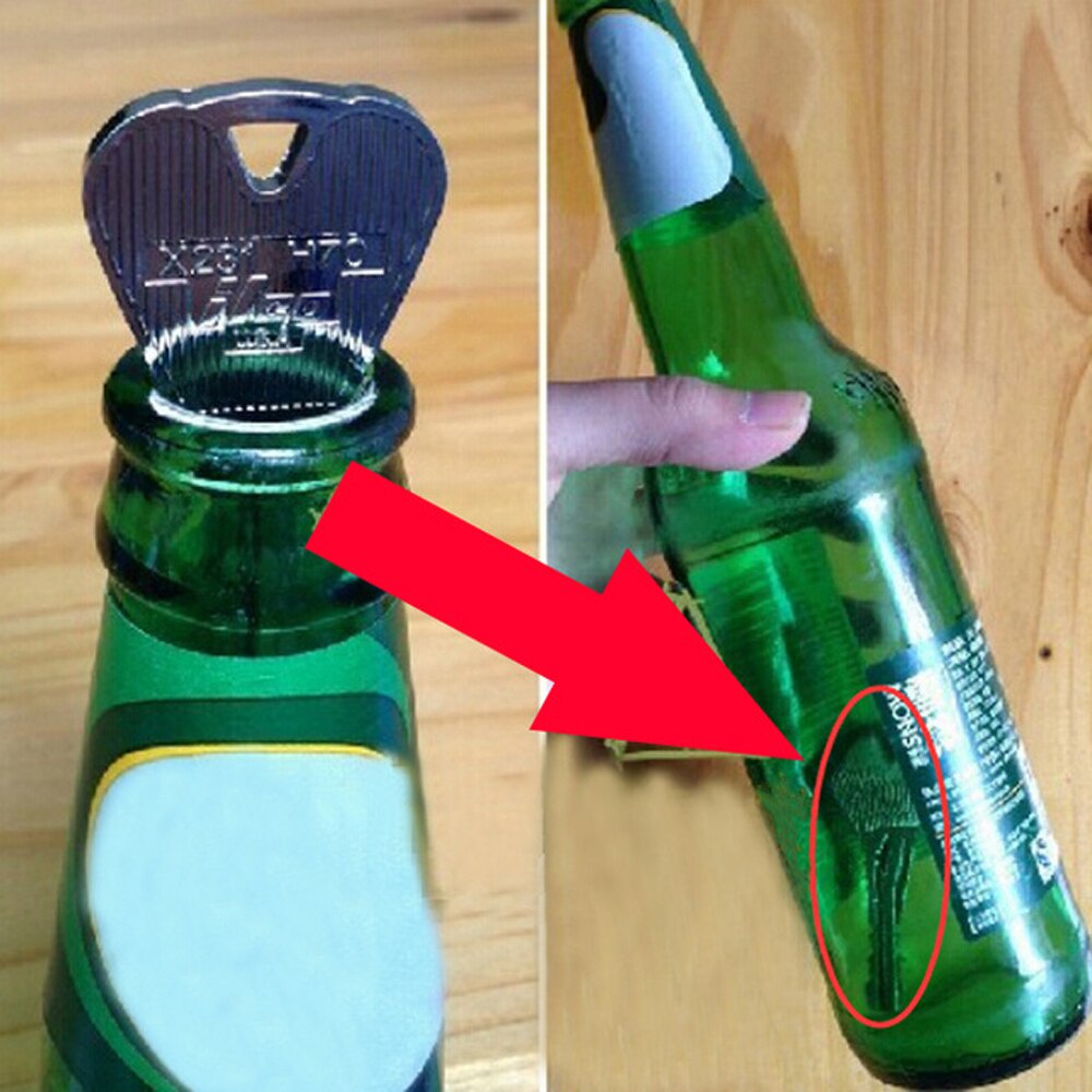 King Magic 1 Set Folding Key Magic Tricks Key Into Bottle Amazing ...