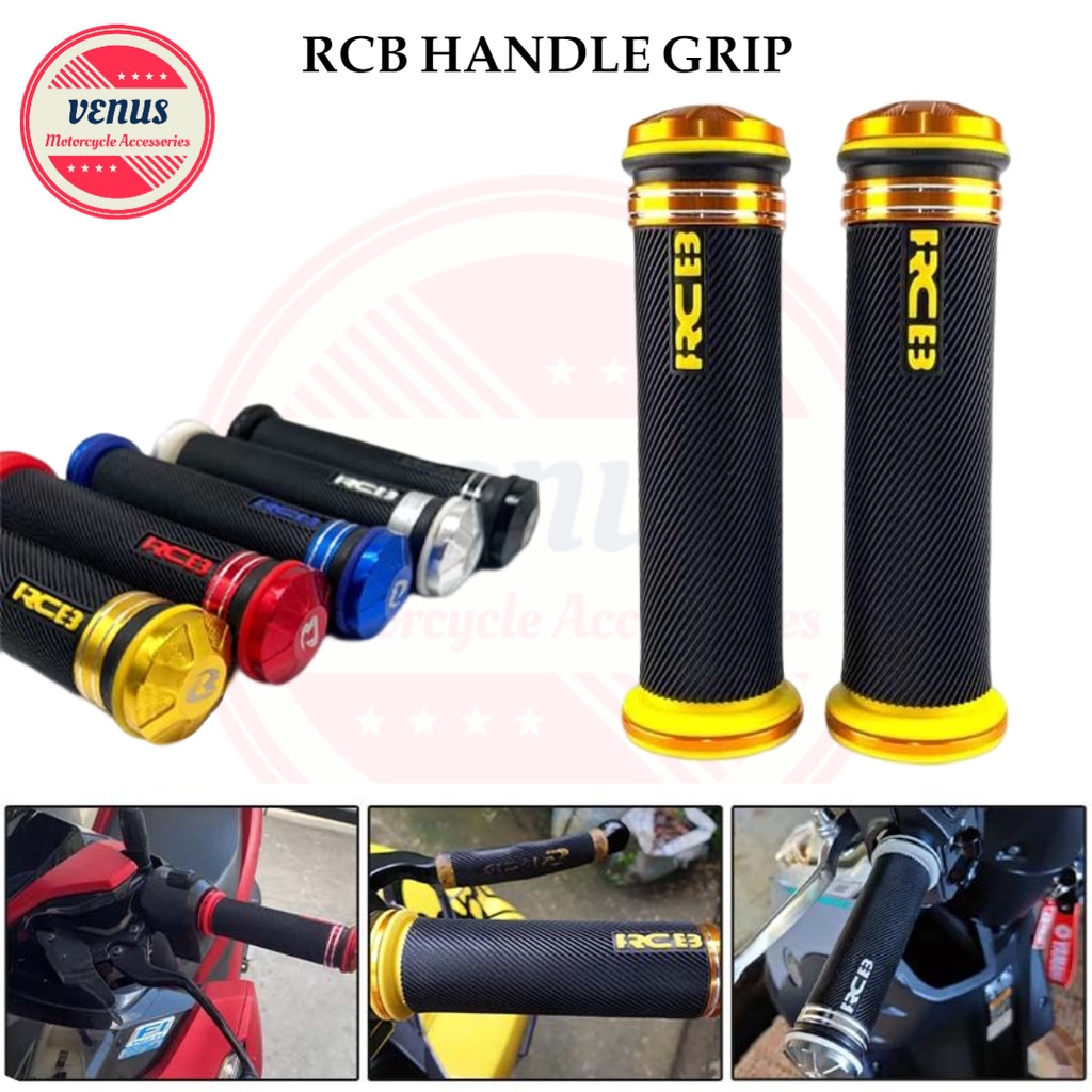 Venus Motorcycle Racing Boy Alloy RCB Handle Grip Universal | Shopee ...