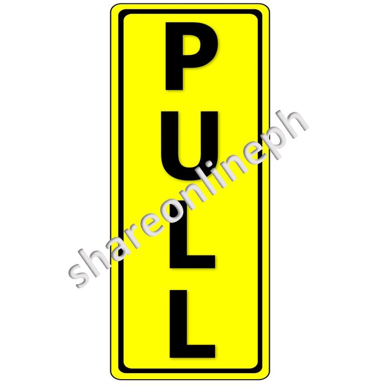 Pull Signage Sign Boards laminated Signages Hila | Shopee Philippines