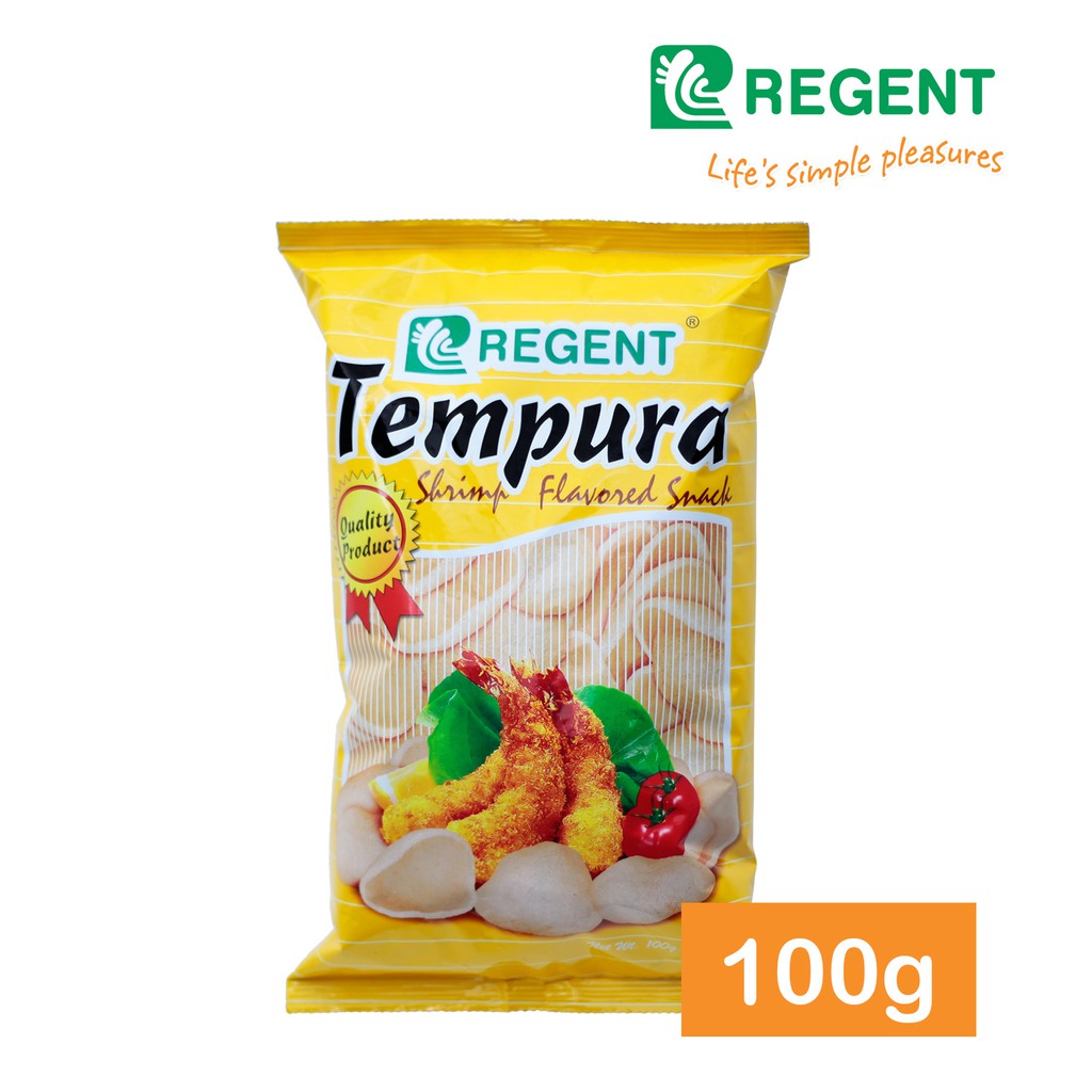 Regent Foods Tempura"Shrimp" Snack 100g | Shopee Philippines