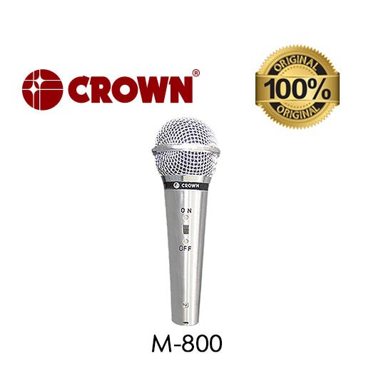 M-800 CROWN CORDED MICROPHONE | Shopee Philippines