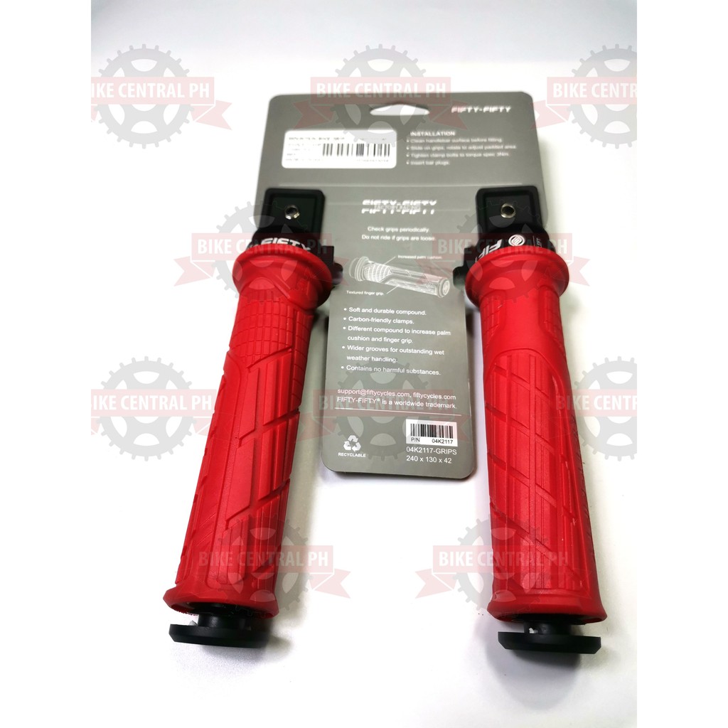 FIFTY-FIFTY LOCK ON GRIPS MTB | Shopee Philippines