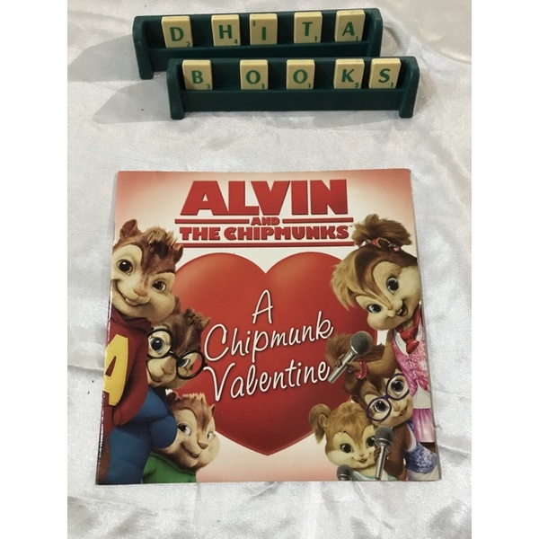 Alvin and The Chipmunks A Chipmunk Valentine's children's book | Shopee ...
