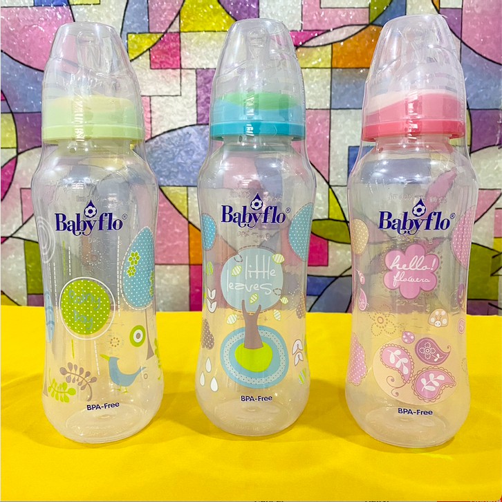 Babyflo Feeding Bottle Pastel Collection 10oz | Shopee Philippines