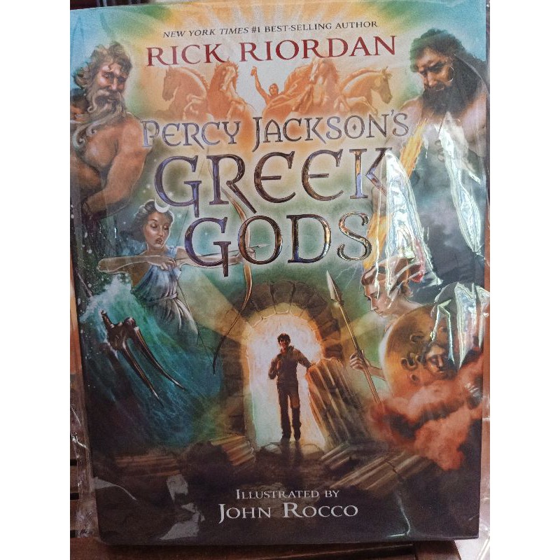 RICK RIORDAN PERCY JACKSON GREEK GODS Illustrated by John Rocco ...