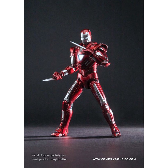 Iron Man,Comicave 1/12 MK7 MK26 MK30 MK33 MK38 MK40 MK42 MK43 | Shopee ...
