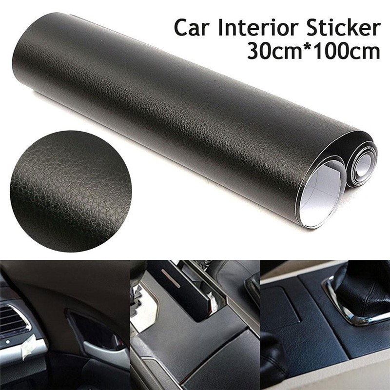 OM Interior Decoration 3D Leather Texture Auto Car Interior Dashboard ...